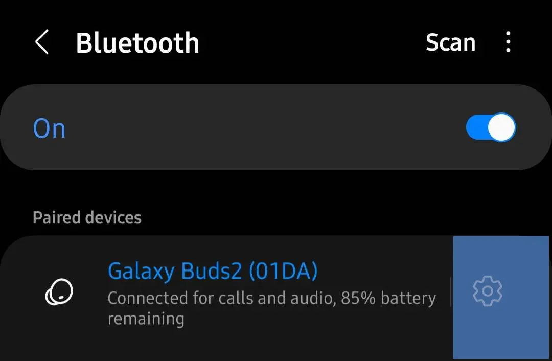 Gripe: Android Bluetooth Settings